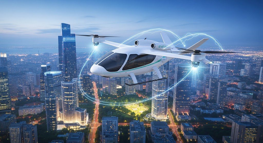 Carros voadores da Embraer: Eve Air Mobility Lança eVTOLs em 2027